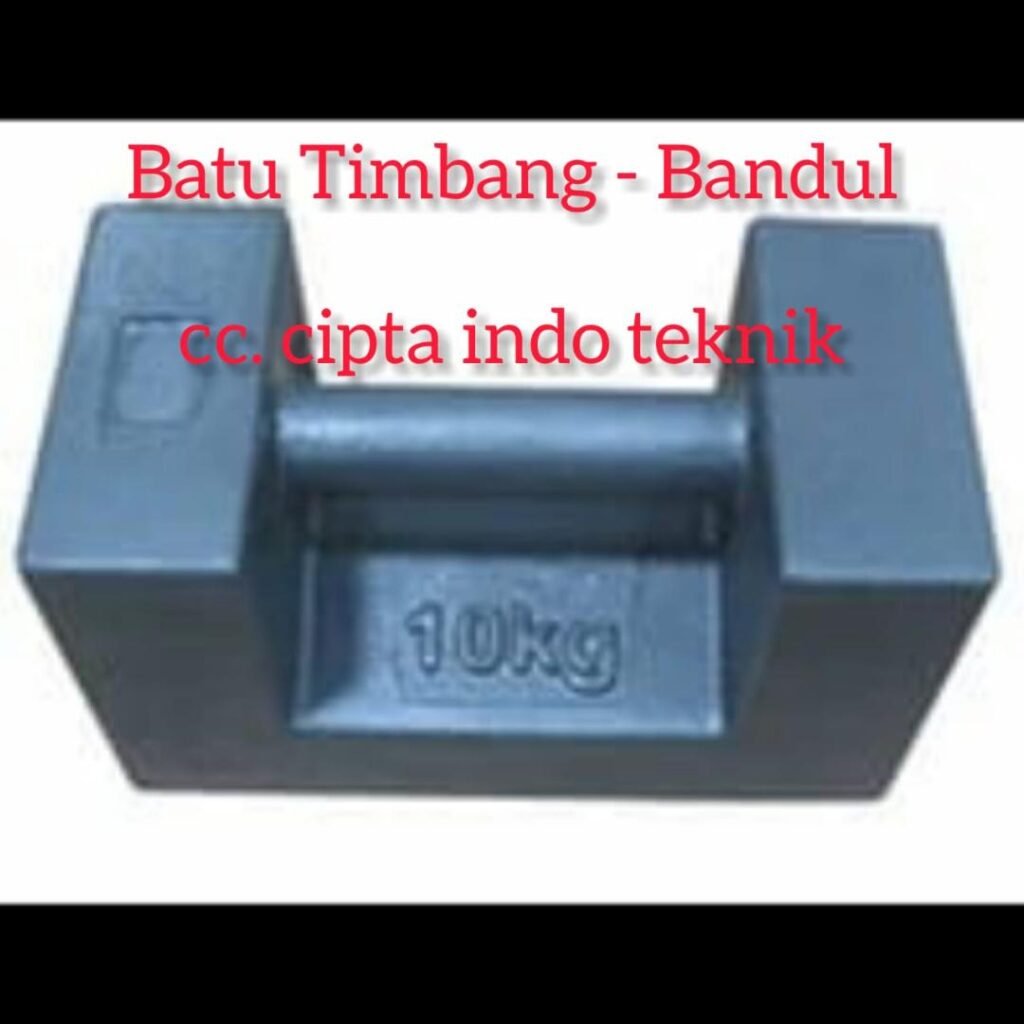 Anak Timbangan – Batu Timbang 20 Kg M2 Besi Cor - CV Cipta Indo Teknik